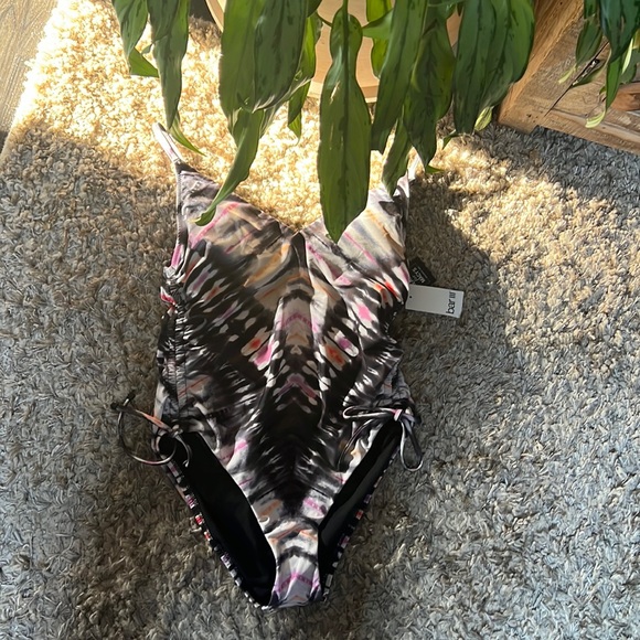 Bar III | Swim | Nwt Bar Lll Bathing Suits Tie Dye Adjustable | Poshmark